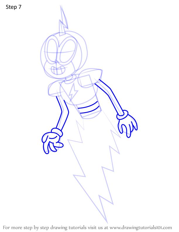 How to Draw Sparko from OK K.O.! Let's Be Heroes (OK K.O.! Let's Be ...