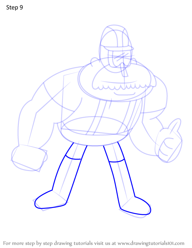 How to Draw Teamster from OK K.O.! Let's Be Heroes (OK K.O.! Let's Be ...
