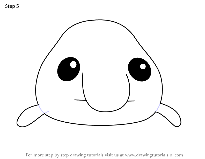 How to Draw Bob the Blobfish from Octonauts (Octonauts) Step by Step | DrawingTutorials101.com