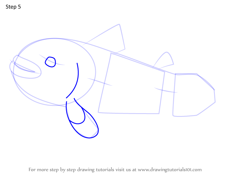 How to Draw Coelacanth from Octonauts (Octonauts) Step by Step ...