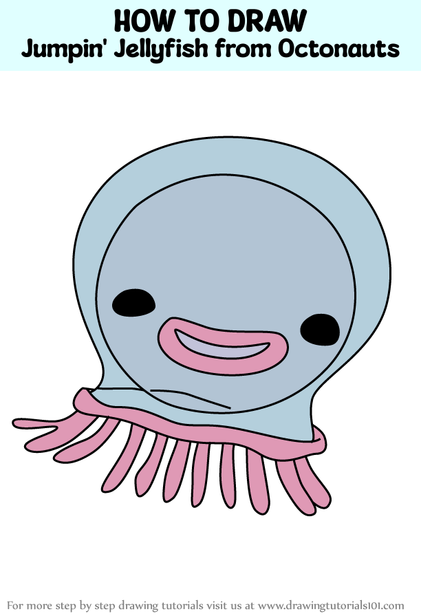 How to Draw Jumpin' Jellyfish from Octonauts (Octonauts) Step by Step ...