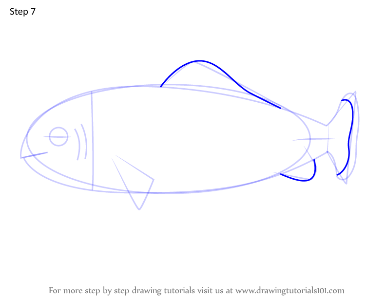 How to Draw Pilot Fish from Octonauts (Octonauts) Step by Step ...