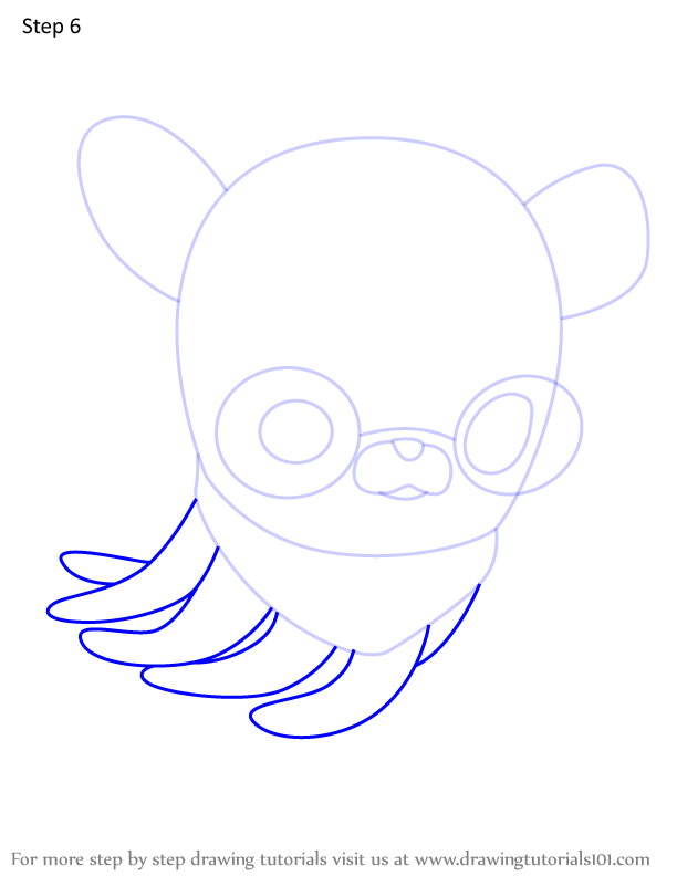 How to Draw Squirt Octopus from Octonauts (Octonauts) Step by Step ...
