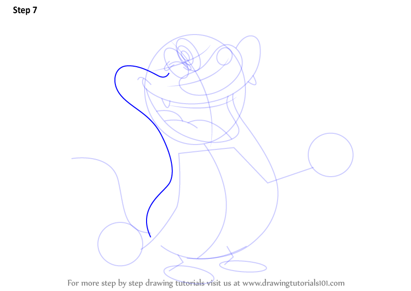 How to Draw Oggy from Oggy and the Cockroaches (Oggy and the ...