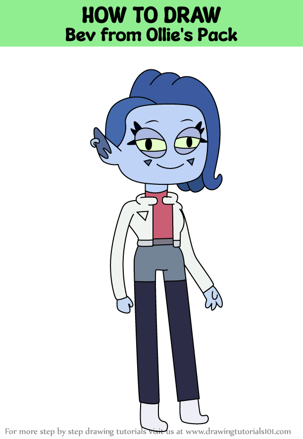 How to Draw Bev from Ollie's Pack (Ollie's Pack) Step by Step ...