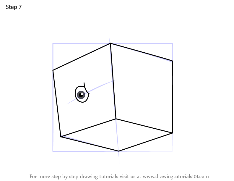How to Draw Dark Cube from Ollie's Pack (Ollie's Pack) Step by Step ...