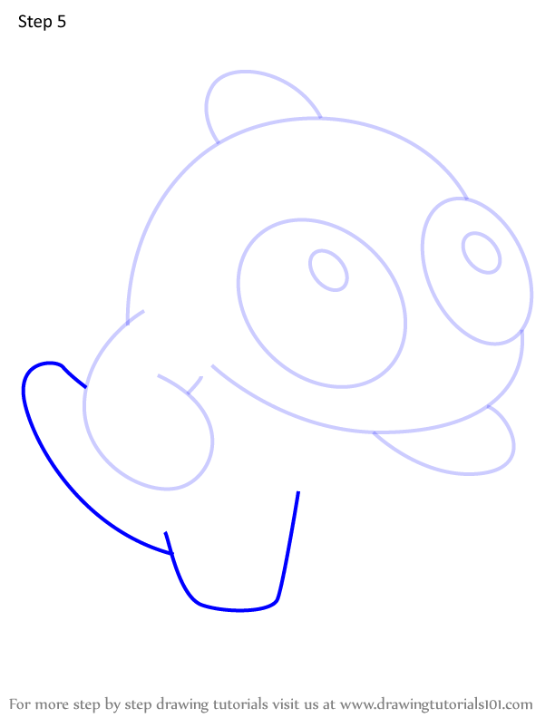 How to Draw Kamo from Om Nom Stories (Om Nom Stories) Step by Step ...