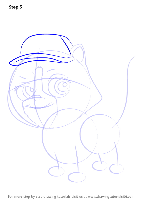 How to Draw Cat Rocky from PAW Patrol (PAW Patrol) Step by Step ...