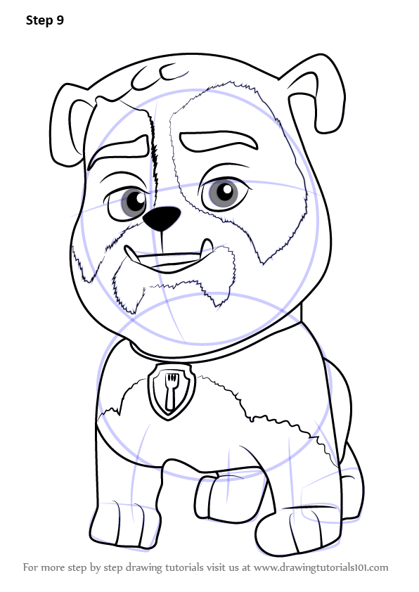How to Draw Jim Gaffigan from PAW Patrol (PAW Patrol) Step by Step ...