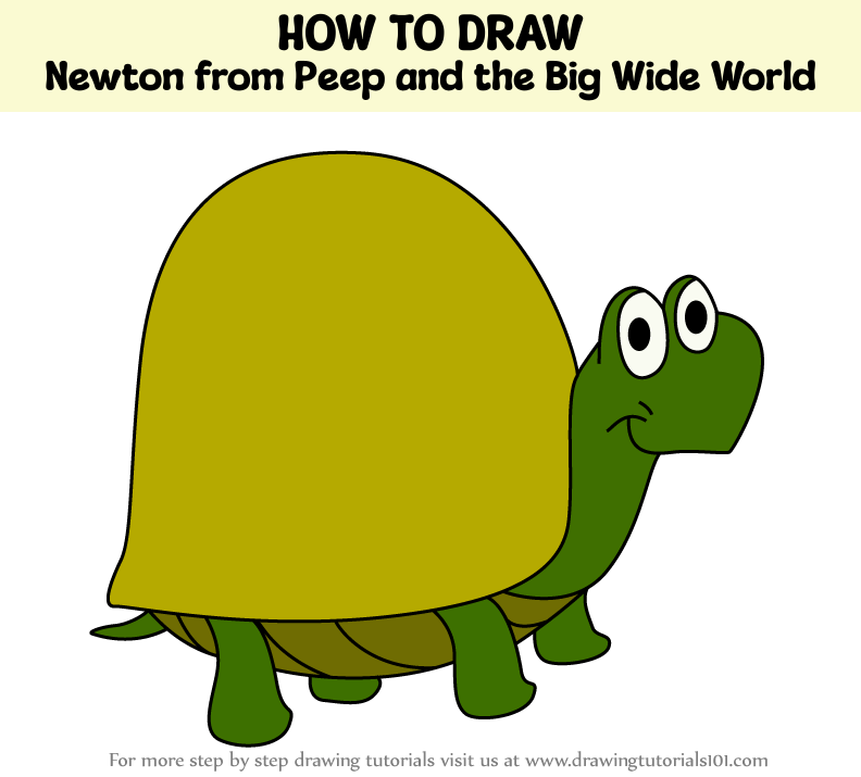 How to Draw Newton from Peep and the Big Wide World (Peep and the Big ...