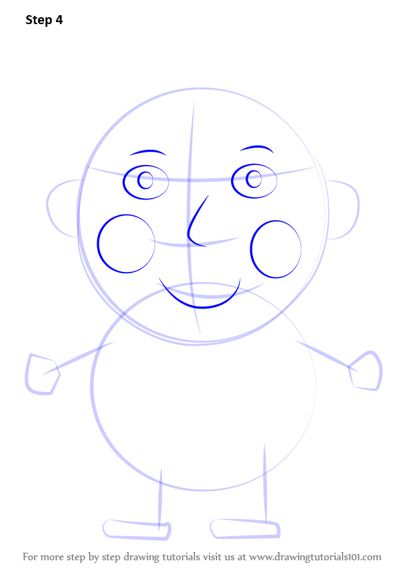 How to Draw Bertram Bliter from Peppa Pig (Peppa Pig) Step by Step ...
