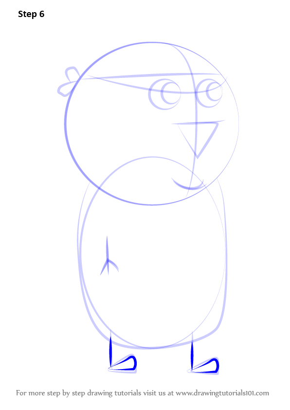 How to Draw Charles Cat from Peppa Pig (Peppa Pig) Step by Step ...