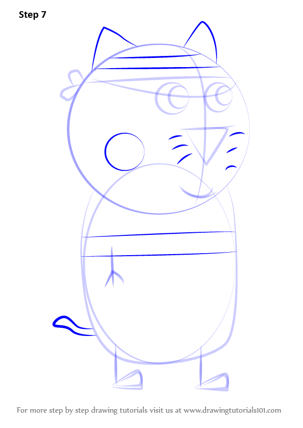 How to Draw Charles Cat from Peppa Pig (Peppa Pig) Step by Step ...