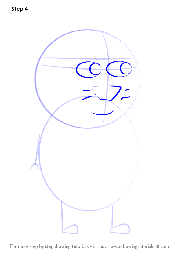 How to Draw Harry Hamster from Peppa Pig (Peppa Pig) Step by Step ...