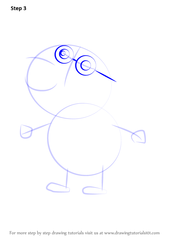 How to Draw Pedro Pony from Peppa Pig (Peppa Pig) Step by Step ...