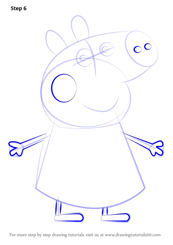 How to Draw Percival Pig from Peppa Pig (Peppa Pig) Step by Step ...
