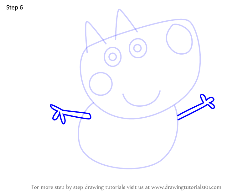 How to Draw Wyatt Wolf from Peppa Pig (Peppa Pig) Step by Step ...