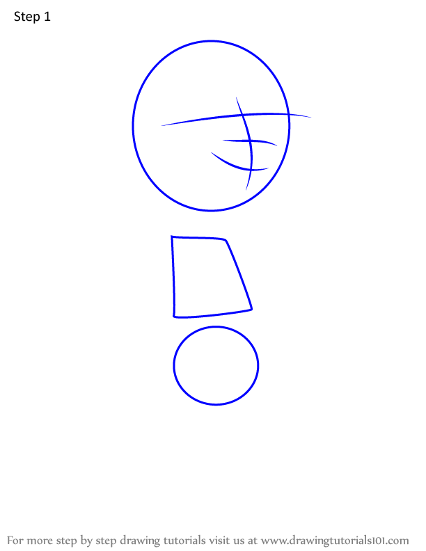 How to Draw Russell from Phineas and Ferb (Phineas and Ferb) Step by ...