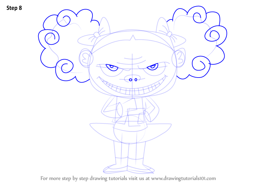 How to Draw Suzy Johnson from Phineas and Ferb (Phineas and Ferb) Step ...