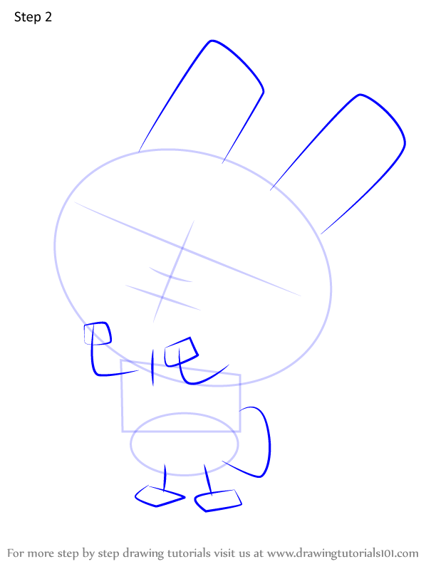 How to Draw Henrietta Hare from Pikwik Pack (Pikwik Pack) Step by Step ...