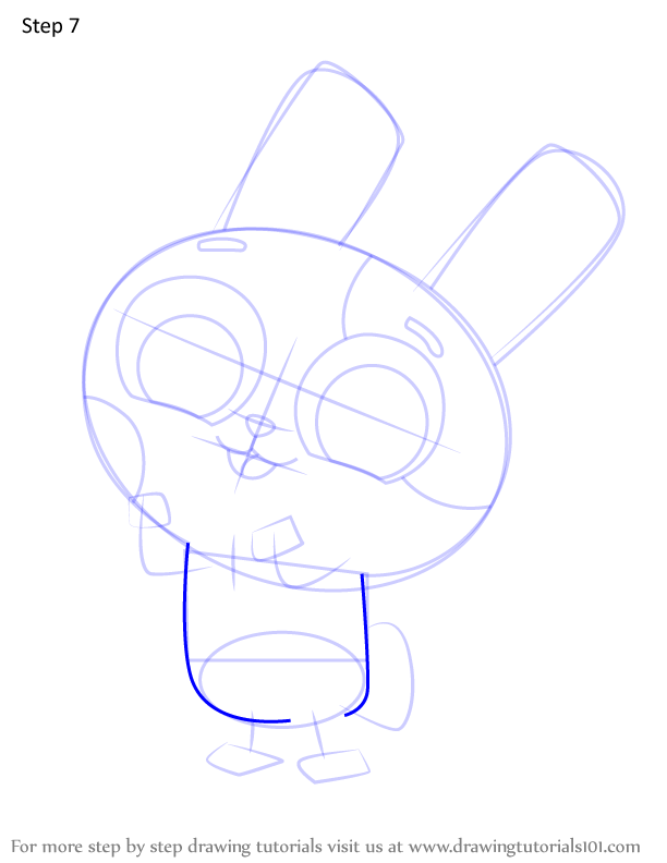How to Draw Henrietta Hare from Pikwik Pack (Pikwik Pack) Step by Step ...