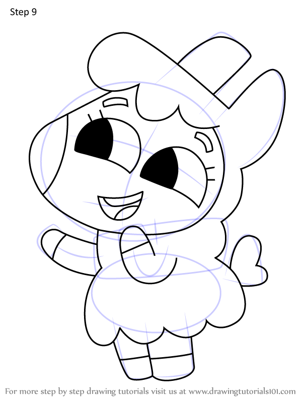 How to Draw Loni from Pikwik Pack (Pikwik Pack) Step by Step ...