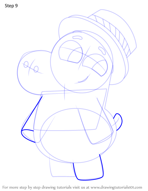 How to Draw Tibor from Pikwik Pack (Pikwik Pack) Step by Step ...