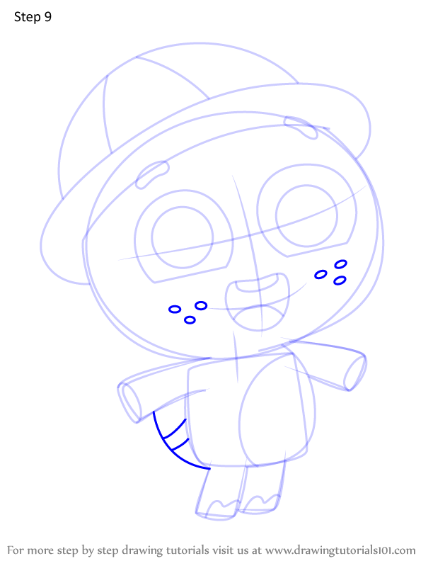 How to Draw Tila from Pikwik Pack (Pikwik Pack) Step by Step ...