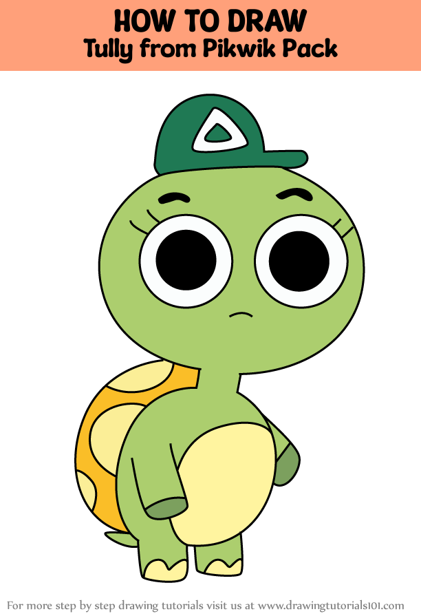 How to Draw Tully from Pikwik Pack (Pikwik Pack) Step by Step ...