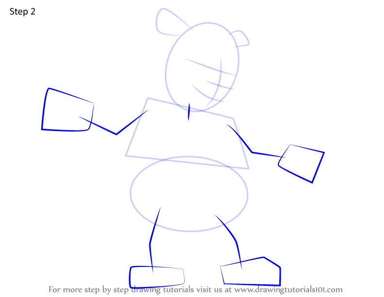 How to Draw Barry from Pinkfong (Pinkfong) Step by Step ...