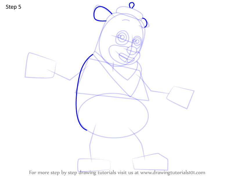 How to Draw Barry from Pinkfong (Pinkfong) Step by Step ...