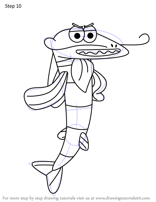 How to Draw Bentley Barracuda from Pinkfong (Pinkfong) Step by Step ...