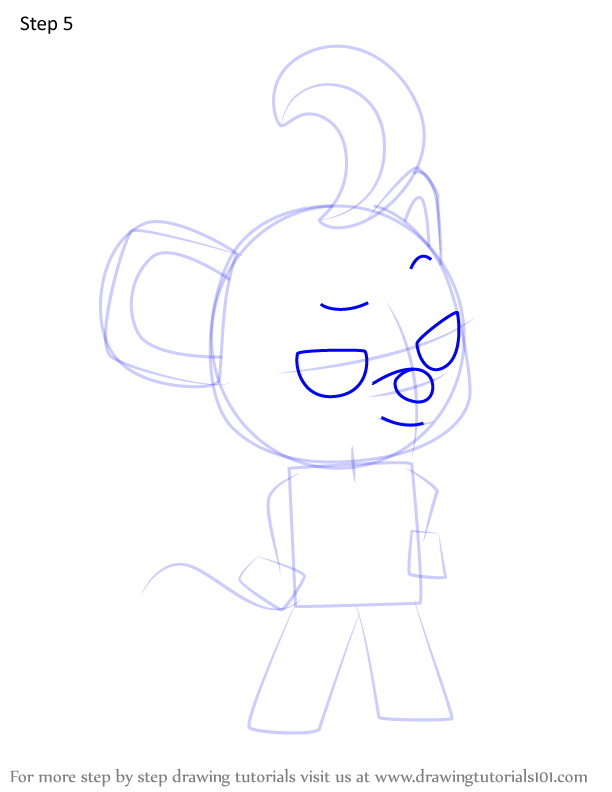 How to Draw Billi from Pinkfong (Pinkfong) Step by Step ...