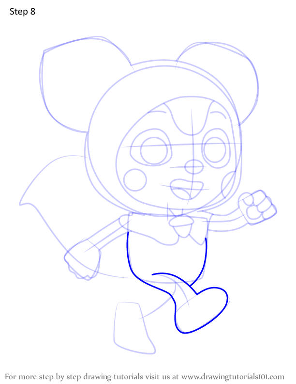 How to Draw Chumli from Pinkfong (Pinkfong) Step by Step ...