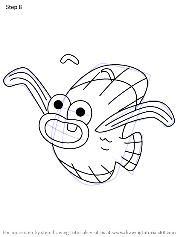 How to Draw Costello from Pinkfong (Pinkfong) Step by Step ...