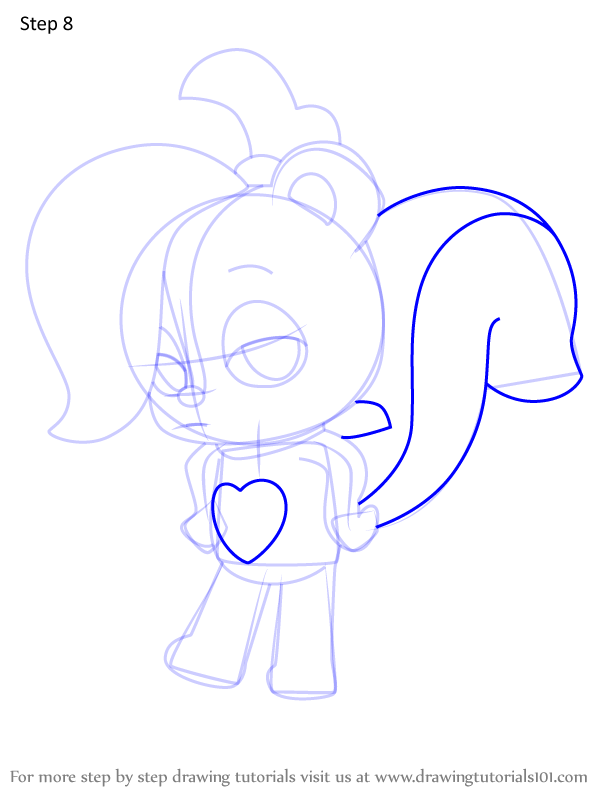 How to Draw Nina from Pinkfong (Pinkfong) Step by Step ...