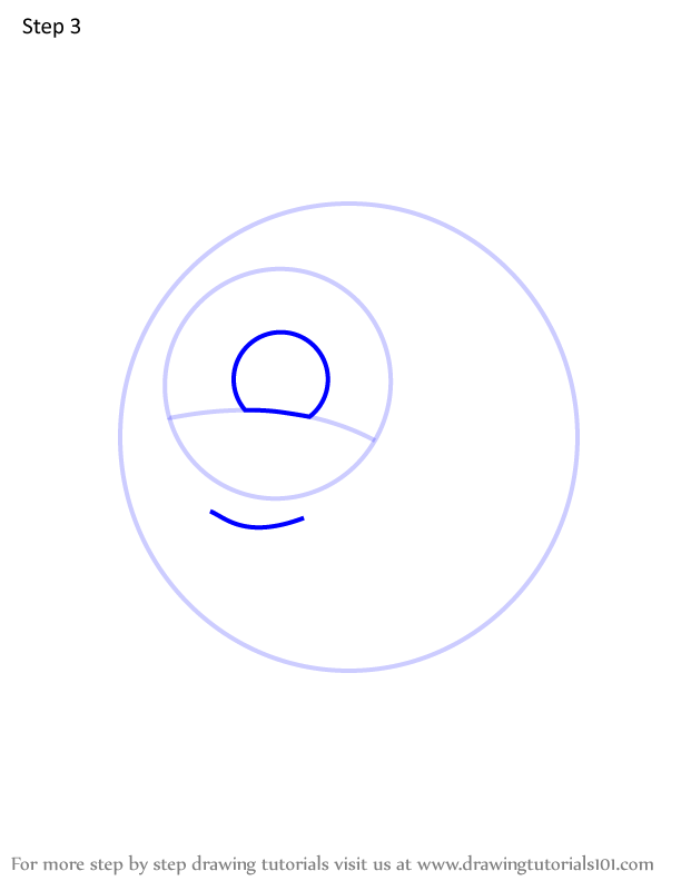 How to Draw Blue martian from Pocoyo (Pocoyo) Step by Step ...