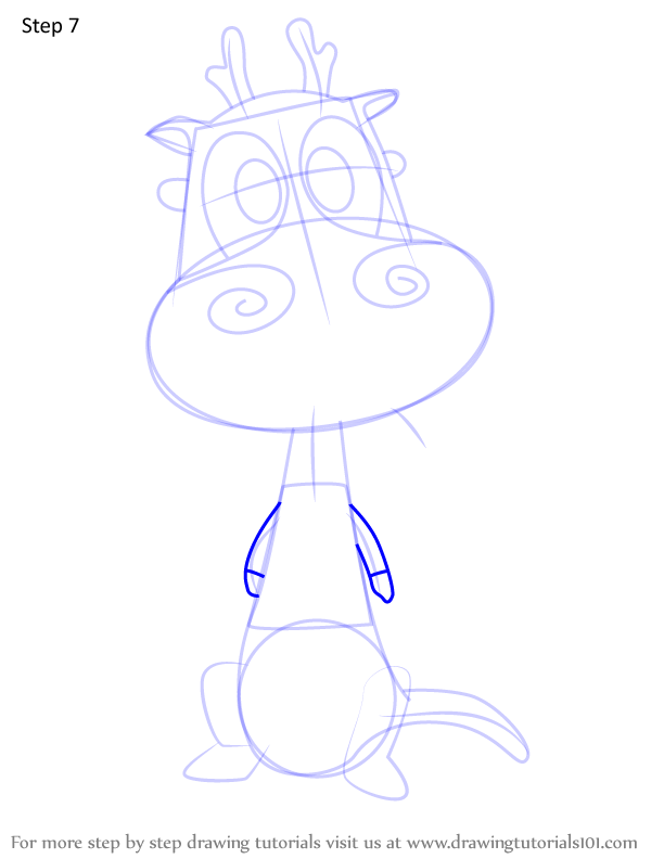 How to Draw Dragon from Pocoyo (Pocoyo) Step by Step ...