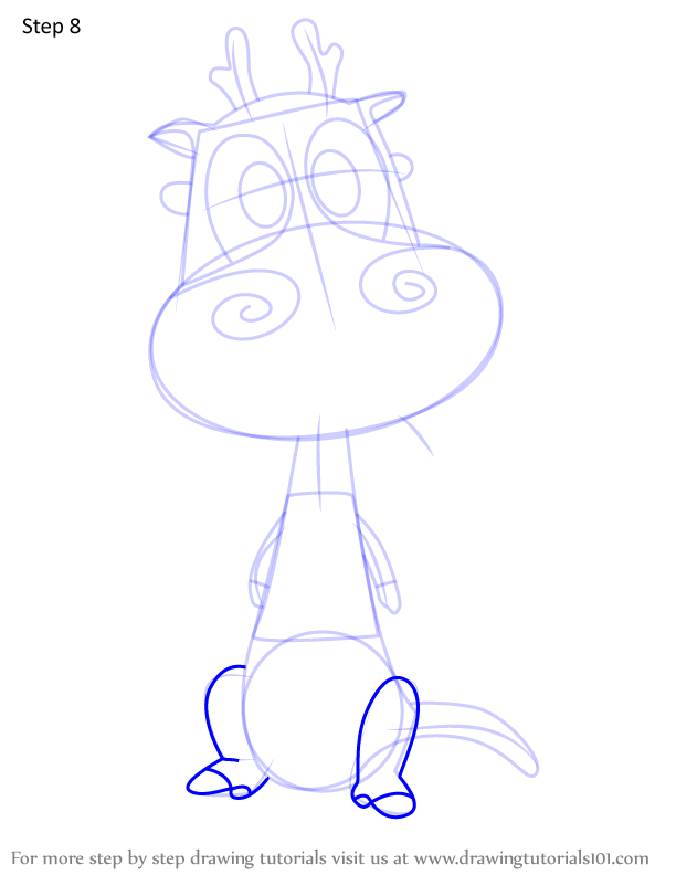 How to Draw Dragon from Pocoyo (Pocoyo) Step by Step ...