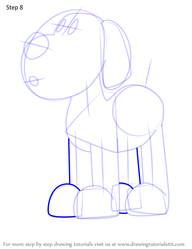 How to Draw Loula from Pocoyo (Pocoyo) Step by Step ...