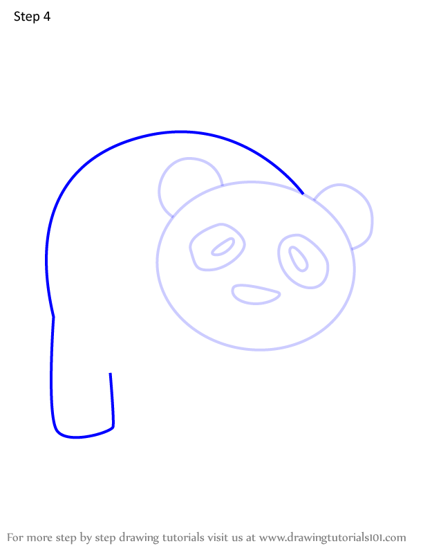 How to Draw Panda from Pocoyo (Pocoyo) Step by Step ...