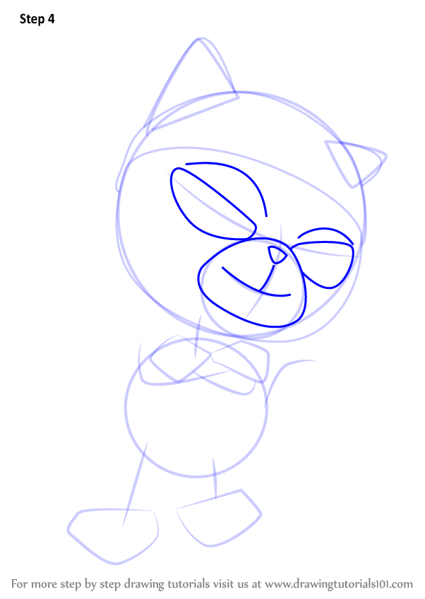How to Draw Nyao from Pororo the Little Penguin (Pororo the Little ...