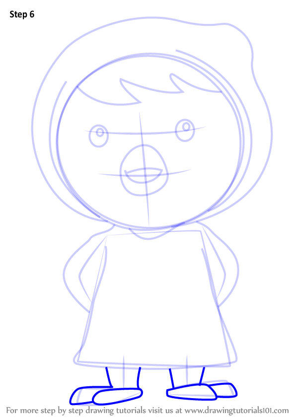 How to Draw Petty from Pororo the Little Penguin (Pororo the Little ...