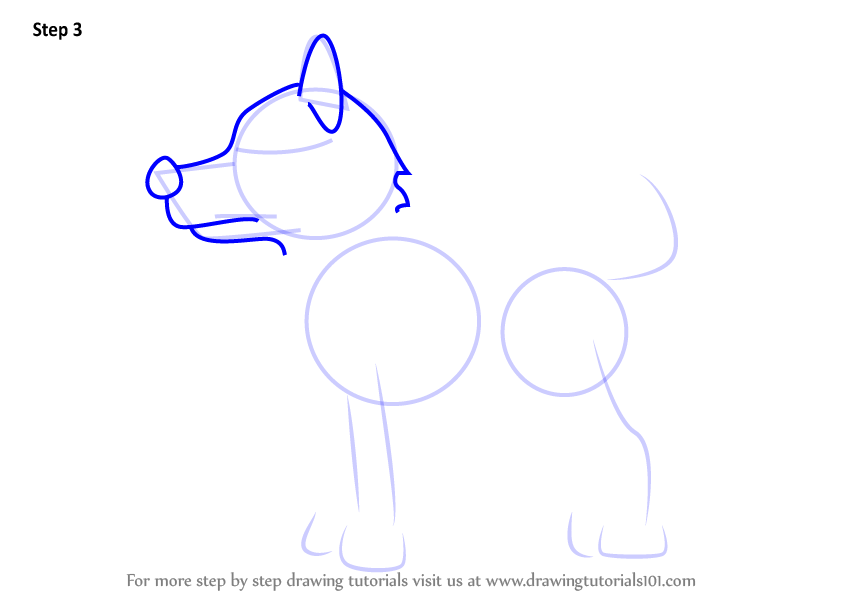 How to Draw Brutus from Pound Puppies (Pound Puppies) Step by Step ...