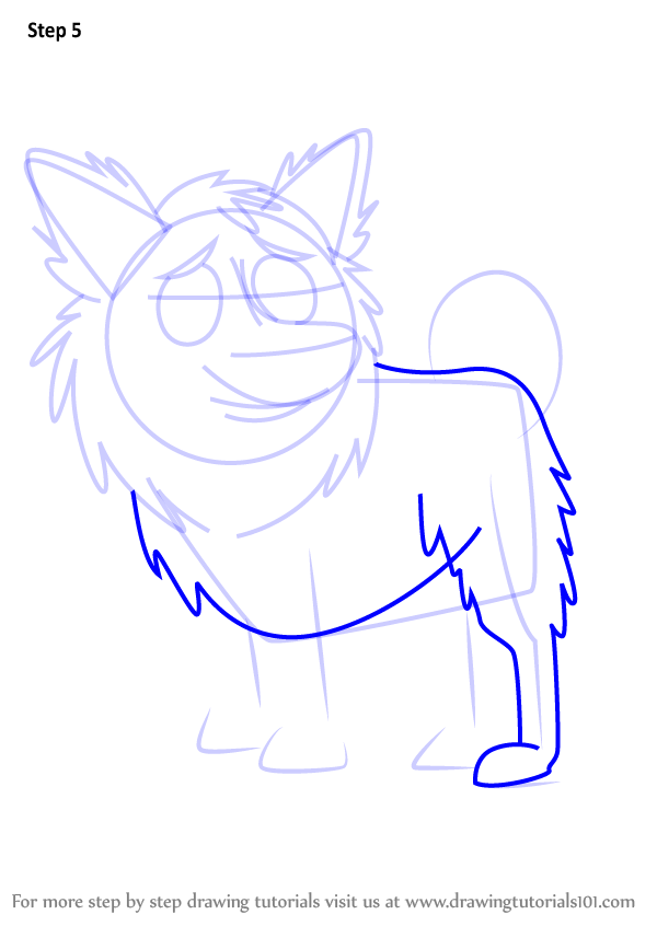 How to Draw Buddy from Pound Puppies (Pound Puppies) Step by Step ...