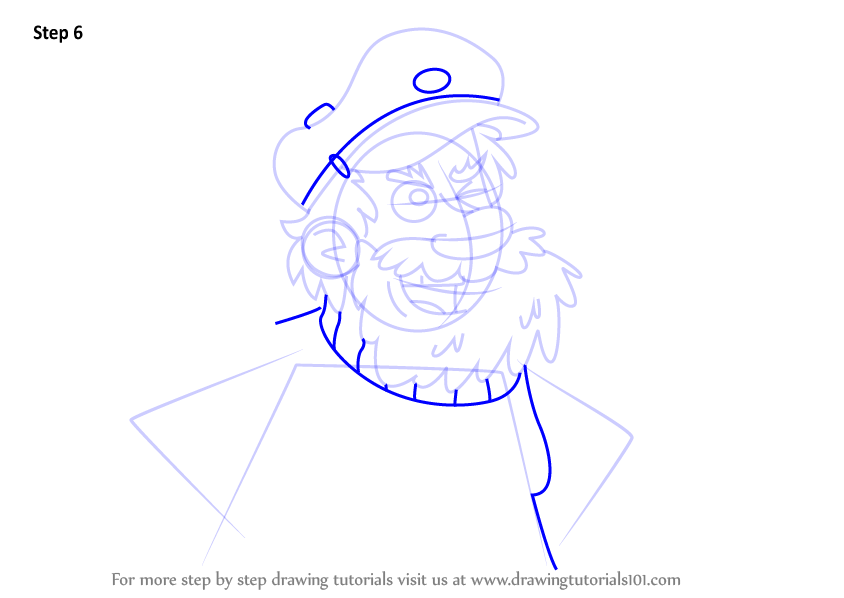 How to Draw Captain Pete from Pound Puppies (Pound Puppies) Step by ...
