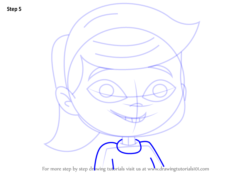 How to Draw Gina from Pound Puppies (Pound Puppies) Step by Step ...