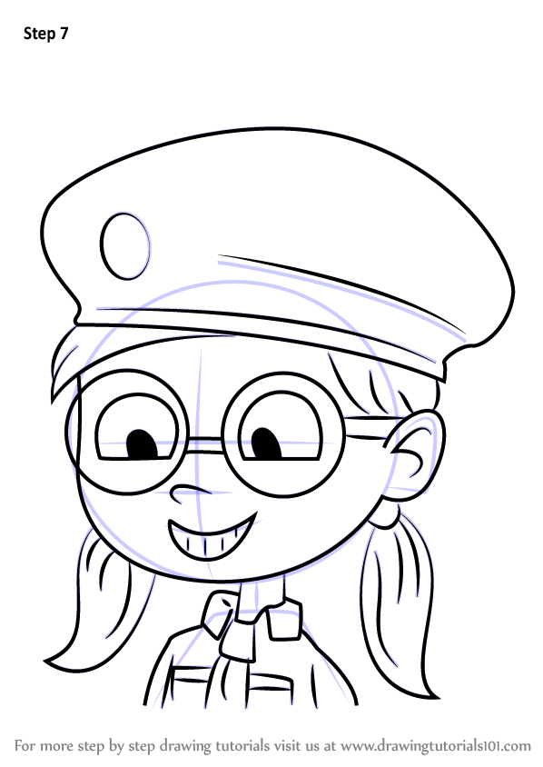 How to Draw Molly from Pound Puppies (Pound Puppies) Step by Step ...