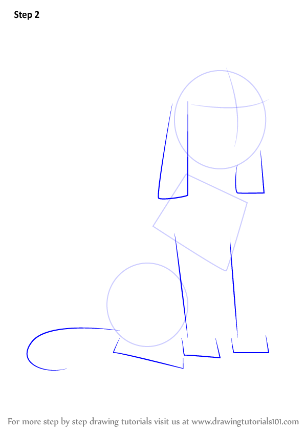 How to Draw Ralph from Pound Puppies (Pound Puppies) Step by Step ...