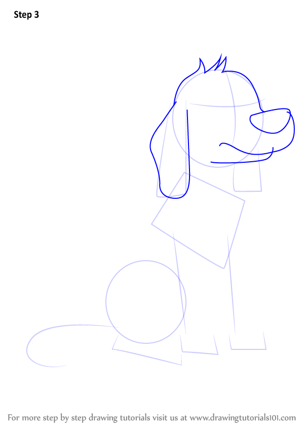 How to Draw Ralph from Pound Puppies (Pound Puppies) Step by Step ...